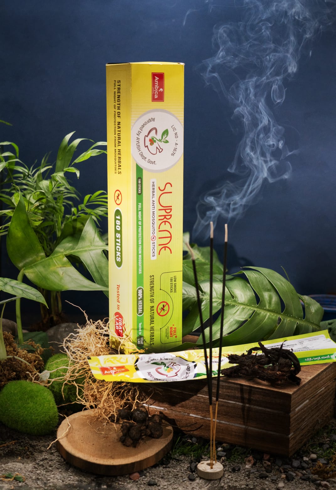 Ambica | Mosquito Repellent Incense Sticks