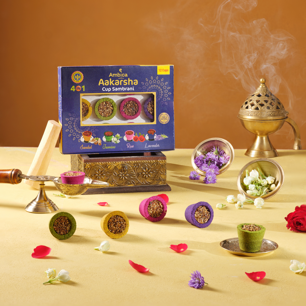 Ambica | Cup Sambrani | Sambrani Incense